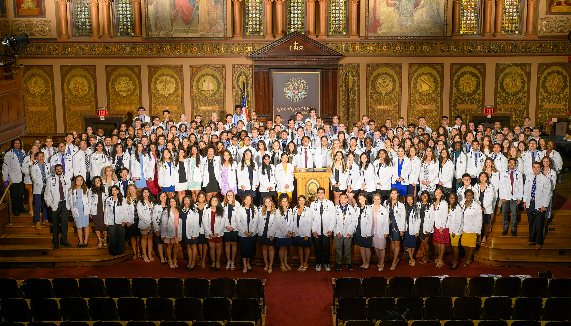At the White Coat Ceremony, Medical Students Urged to Prioritize Their ...