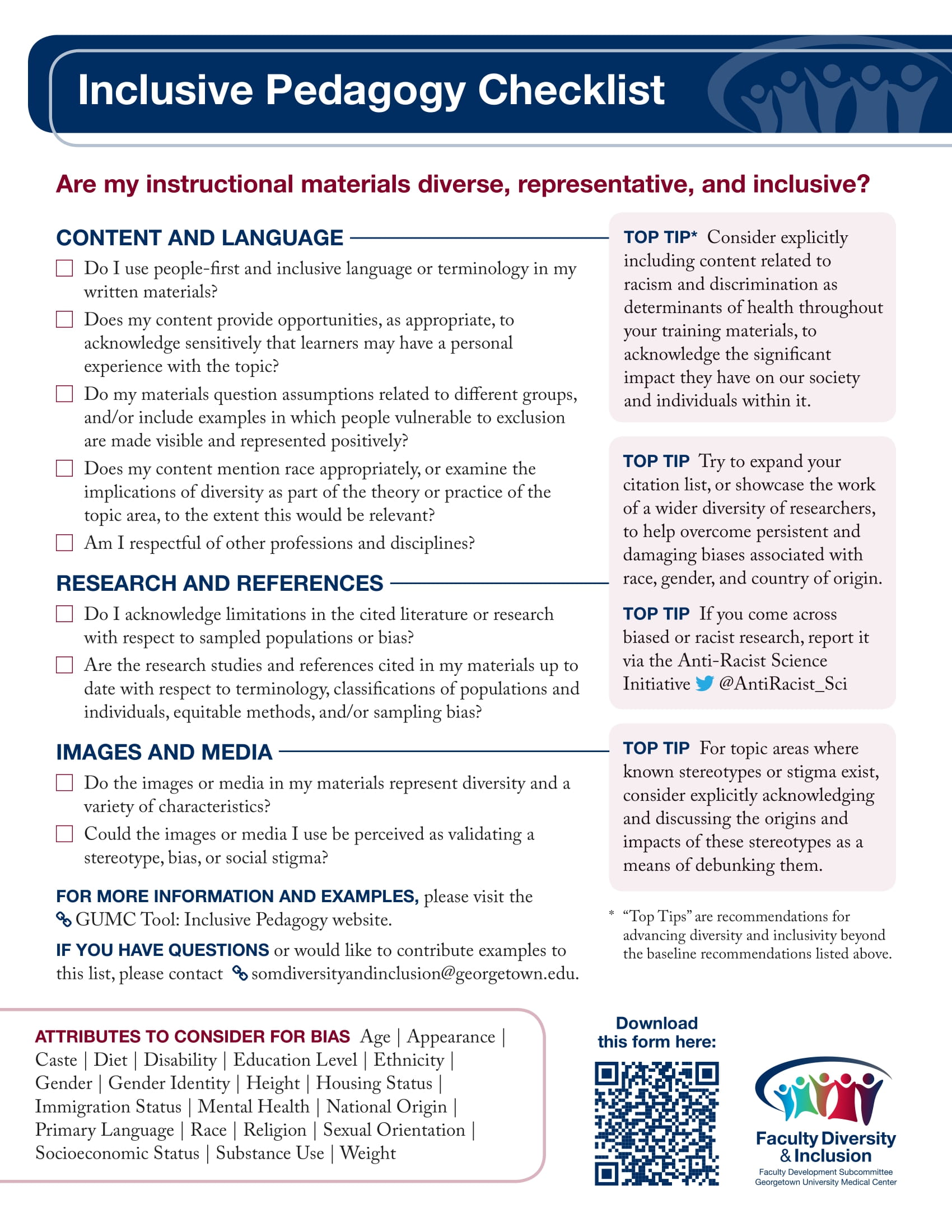 Teaching and Curriculum | Medical Education | Georgetown University